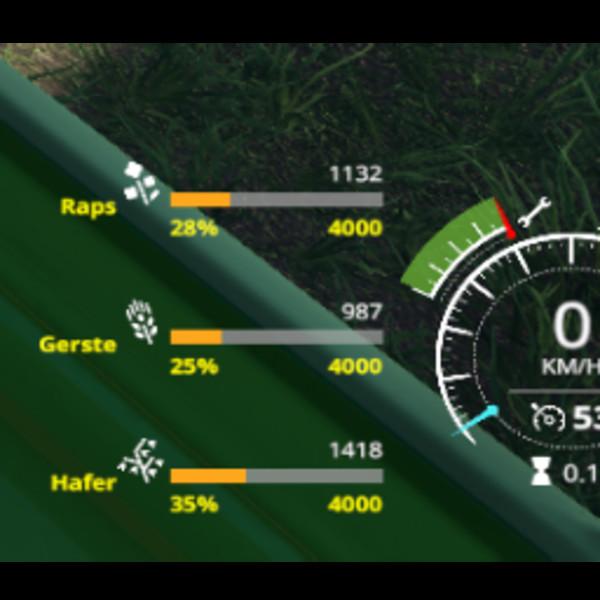 VehicleFruit Hud v0.4 Beta FS19 Mod - Farming Simulator 25