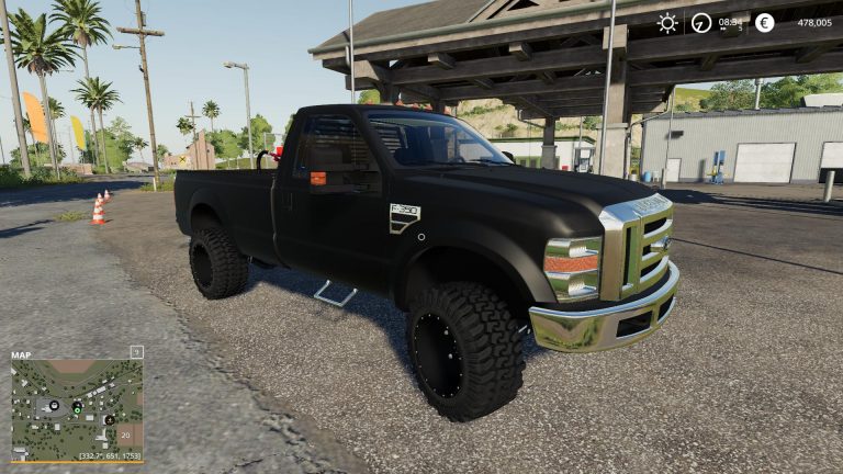 F350 Single cab dully v1.0 FS19 Mod - Farming Simulator 25