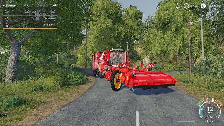 Grimme Varitron 470 potato harvester V1.0 FS19 Mod - Farming Simulator 25