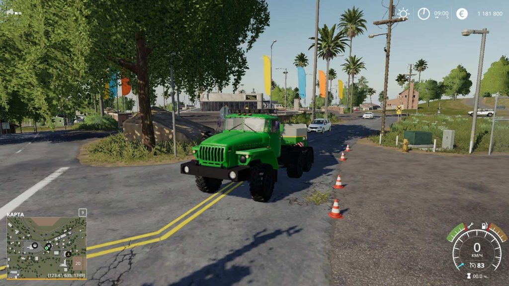 URAL 4320 v1.1 FS19 Mod - Farming Simulator 25