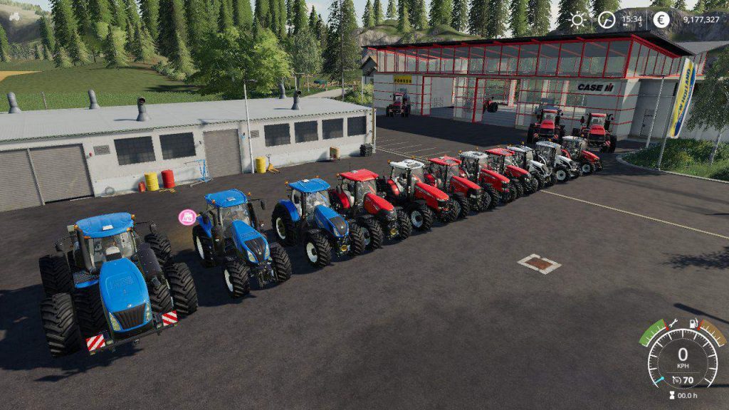 Tractor Pack V1.0 FS19 Mod - Farming Simulator 25