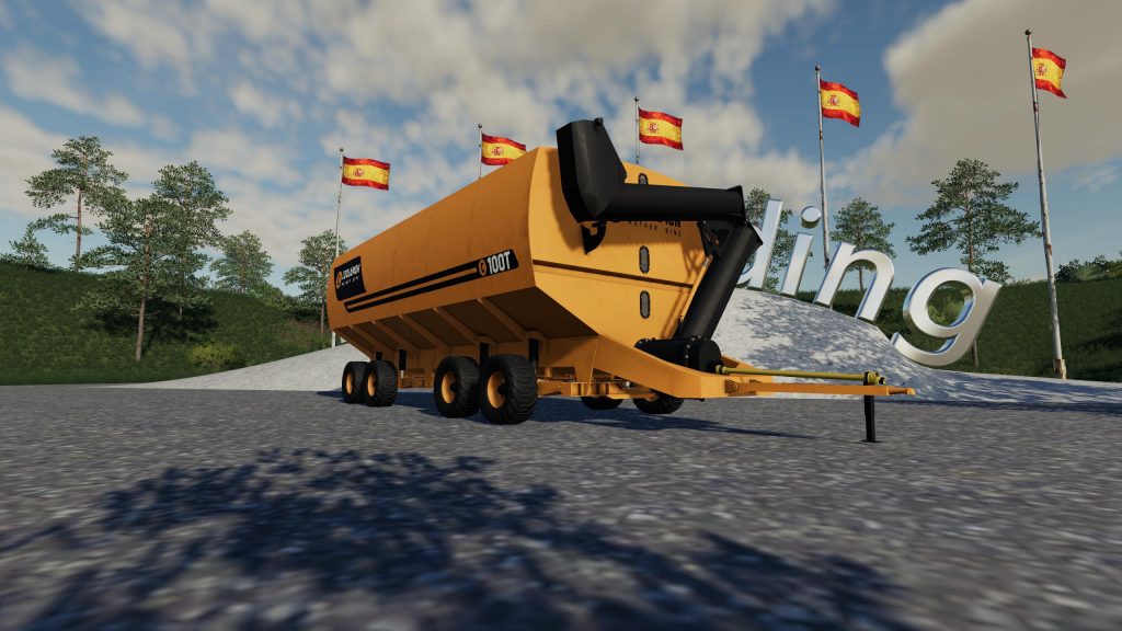 Coolamon Mother Bins 100T v1.0.0.0 FS19 Mod - Farming Simulator 25