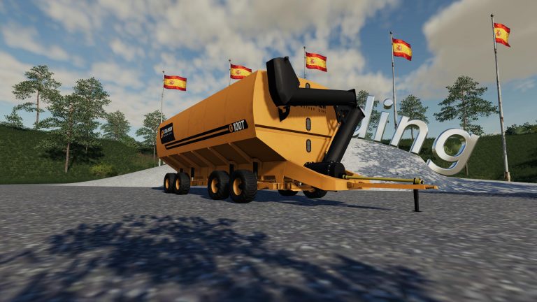 Coolamon Mother Bins 100T v1.0.0.0 FS19 Mod - Farming Simulator 25