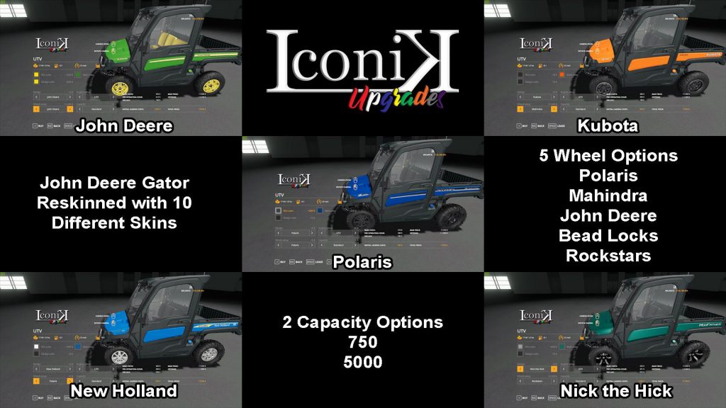Iconik UTV v3.0 FS19 Mod - Farming Simulator 25