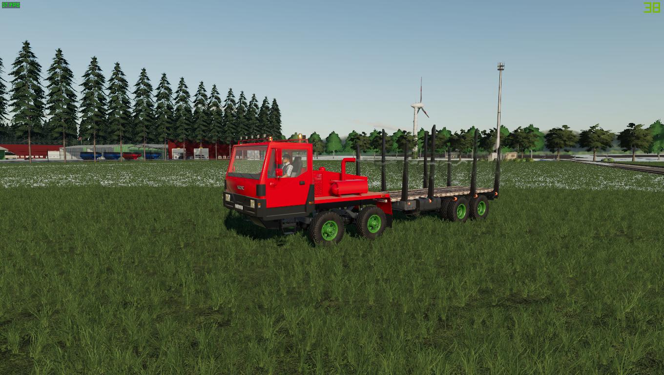 Logging 8x8 v1.0 FS19 Mod - Farming Simulator 25