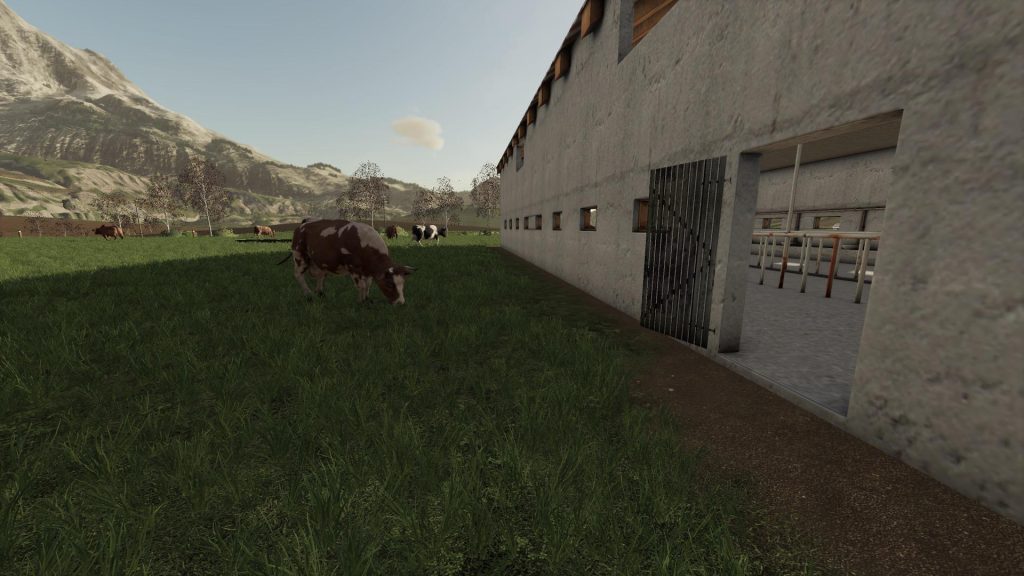 Polish Cow Pasture v1.0 FS19 Mod - Farming Simulator 25