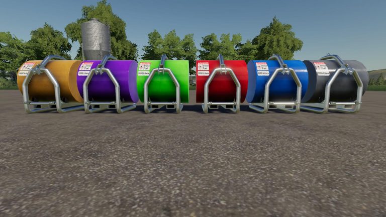 Diesel Fuel Tank v1.0 FS19 Mod - Farming Simulator 25