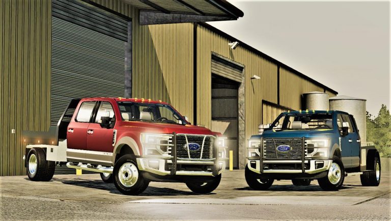 2020 Ford F-Series (F-250, F-350, F-450) v1.2.2.0 FS19 Mod - Farming ...