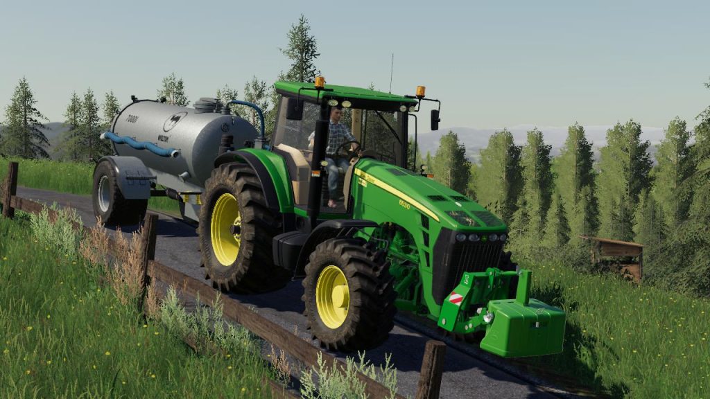 JOHN DEERE 8530 v2.0 FS19 Mod - Farming Simulator 25