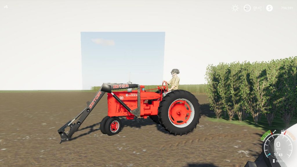 Farmall M TUR console v2.0 FS19 Mod - Farming Simulator 25