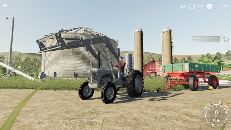 Ferguson Tea20 diesel and loader v1.0 FS19 Mod - Farming Simulator 25