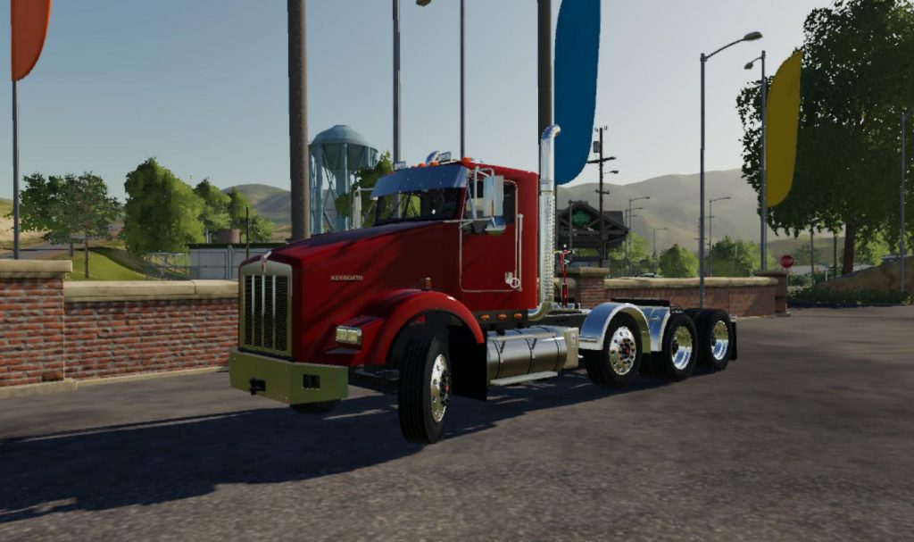 Kenworth T800 v1.0 FS19 Mod - Farming Simulator 25