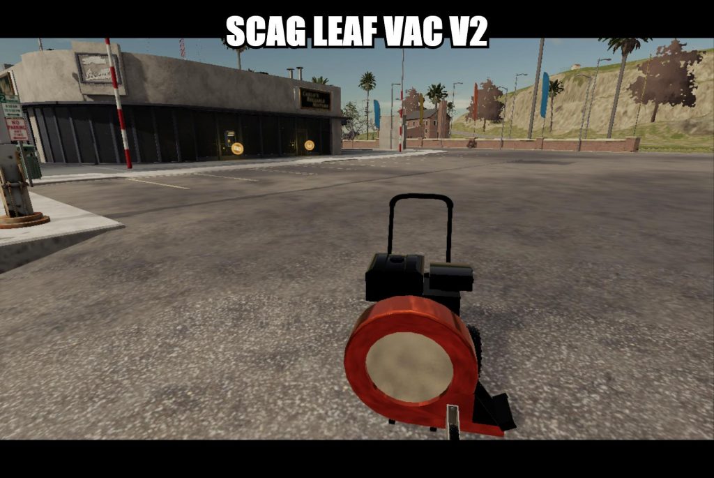 Scag Leaf Blower v2.0 FS19 Mod - Farming Simulator 25