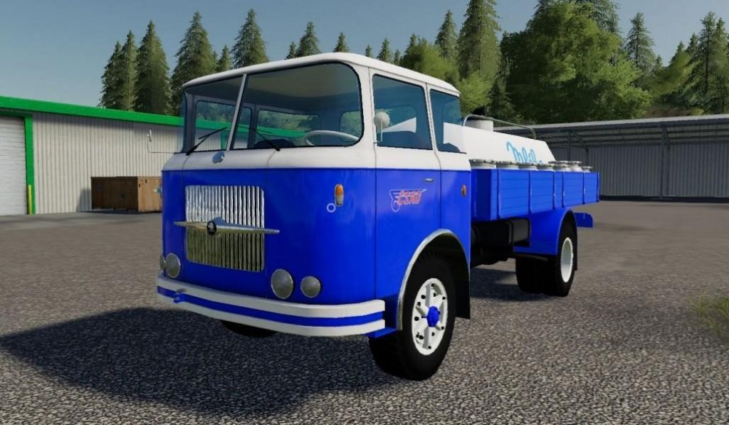 Skoda 706RTH MilkTruck v1.0 FS19 Mod - Farming Simulator 25