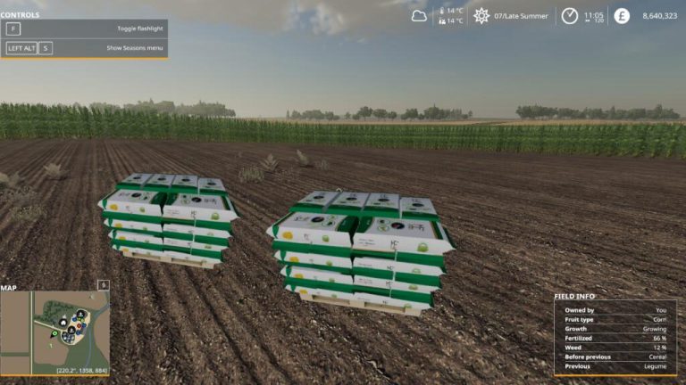 Millennial Seed Pallets FS19 Mod - Farming Simulator 25