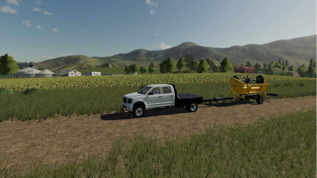 TTHD Flatbed v1.1.1 FS19 Mod - Farming Simulator 25