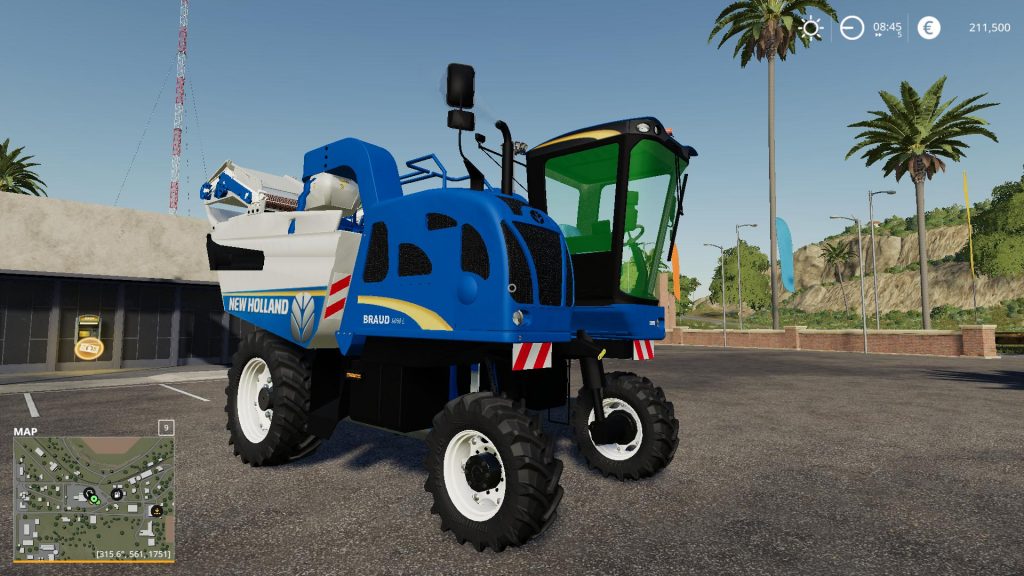 New Holland 9060L v1.0 FS19 Mod - Farming Simulator 25