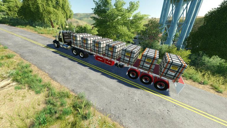 Refillable IBC Tank v1.1 FS19 Mod - Farming Simulator 25