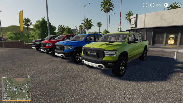 2020 Ram 1500 TRX V1.0 FS19 Mod - Farming Simulator 25
