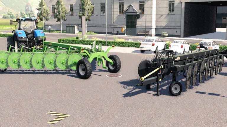 Lizard Rake 8.5 M v1.0 FS19 Mod - Farming Simulator 25