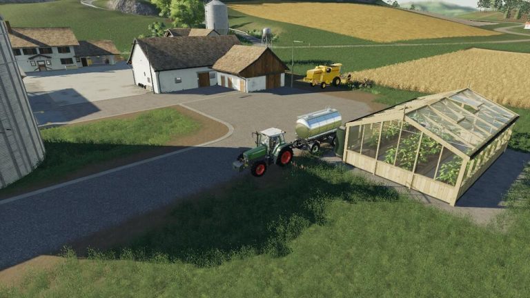 Greenhouse Lemon v1.0 FS19 Mod - Farming Simulator 25