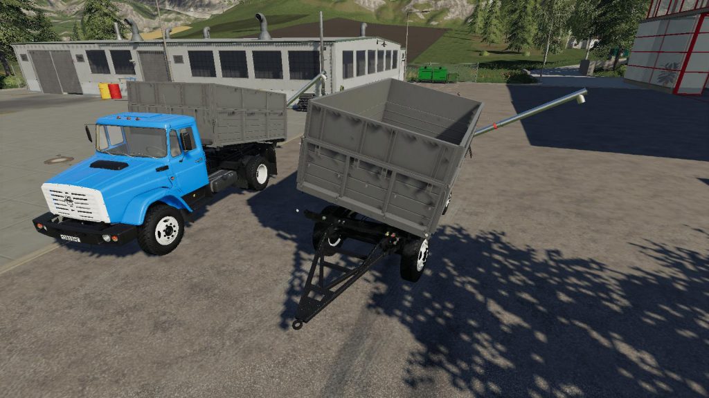 Zil 45065 and Zil 4421 + Trailer v1.0 FS19 Mod - Farming Simulator 25