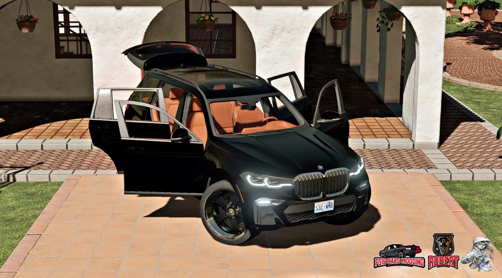 BMW X7 M50i v1.0 FS19 Mod - Farming Simulator 25