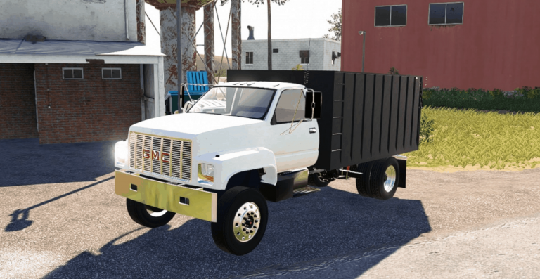 GMC Single Axle Grain Truck FS19 Mod - Farming Simulator 25