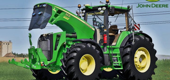 JOHN DEERE 7810 - SIC v2.0 FS19 Mod - Farming Simulator 25