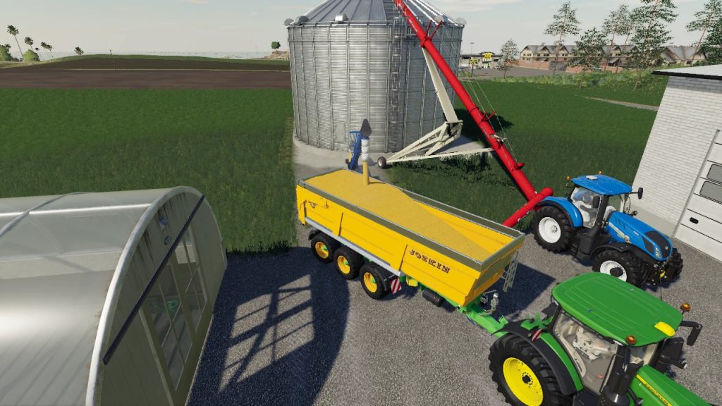 GSI Placeable Grain Bin v1.1 FS19 Mod - Farming Simulator 25