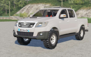 Toyota Hilux Double Cab 2011 FS19 Mod - Farming Simulator 25