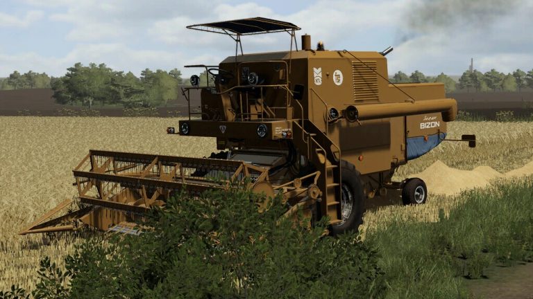 Bizon Z056 Sound Pack (Prefab*) v1.1 FS19 Mod - Farming Simulator 25