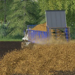 Freightliner 108SD with JBS VMT2248 Manure Spreader v1.0 FS19 Mod ...