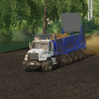 Freightliner 108SD with JBS VMT2248 Manure Spreader v1.0 FS19 Mod ...