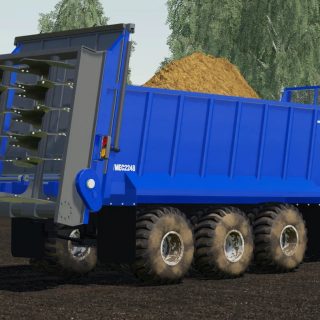 Freightliner 108SD with JBS VMT2248 Manure Spreader v1.0 FS19 Mod ...