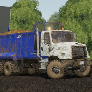 Freightliner 108SD with JBS VMT2248 Manure Spreader v1.0 FS19 Mod ...