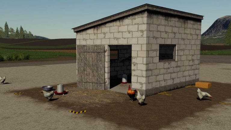 Hen House v1.0 FS19 Mod - Farming Simulator 25