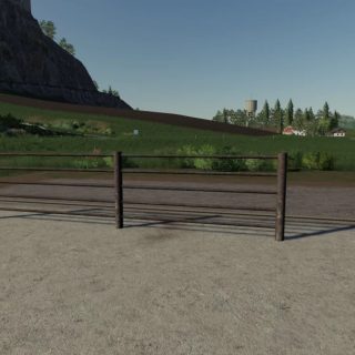 Placeable Pipe Fence Pack v1.0 FS19 Mod - Farming Simulator 25