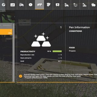 Gold Production Pack v1.1 FS19 Mod - Farming Simulator 25