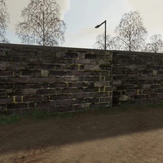 Old American Brick Wall v1.0 FS19 Mod - Farming Simulator 25