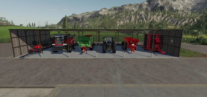 Medium Feedlot v1.2 FS19 Mod - Farming Simulator 25