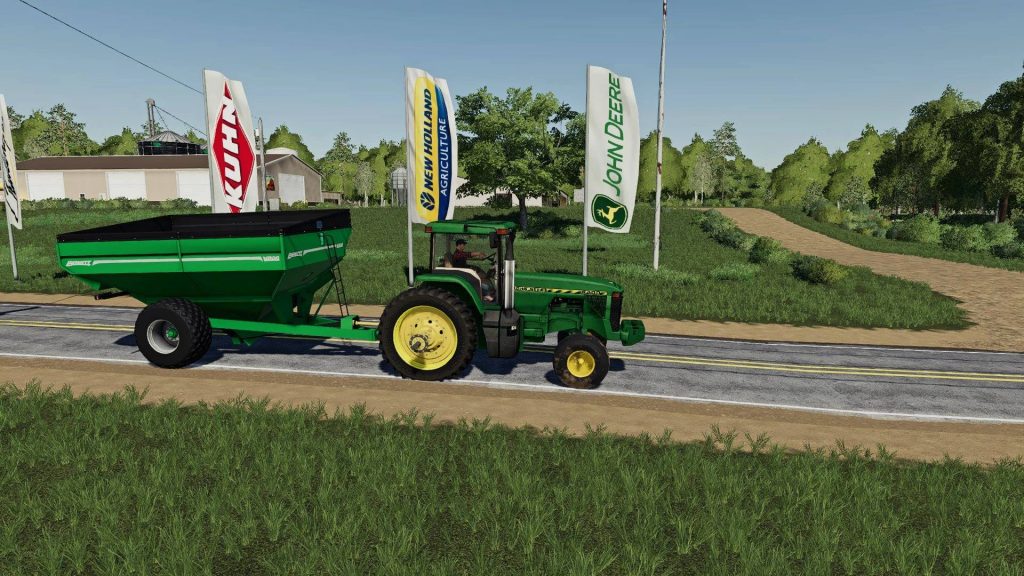 Brent V800 Grain Cart v1.0 FS19 Mod - Farming Simulator 25