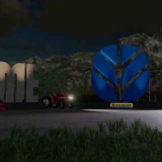 Placeable Brand Logos v2.0 FS19 Mod - Farming Simulator 25