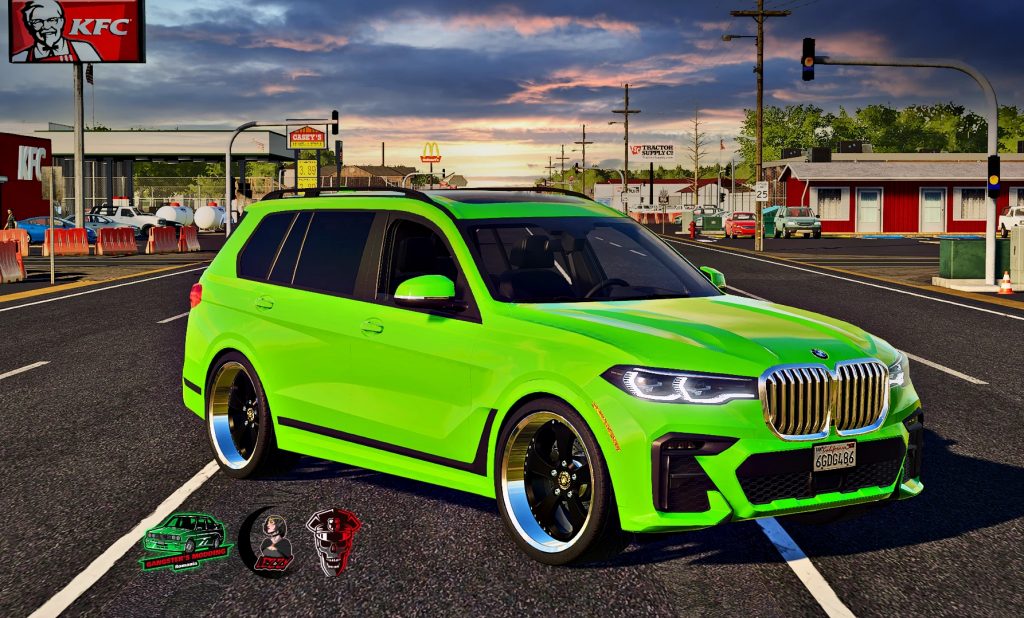 BMW X7 M50I v1.1 FS19 Mod - Farming Simulator 25