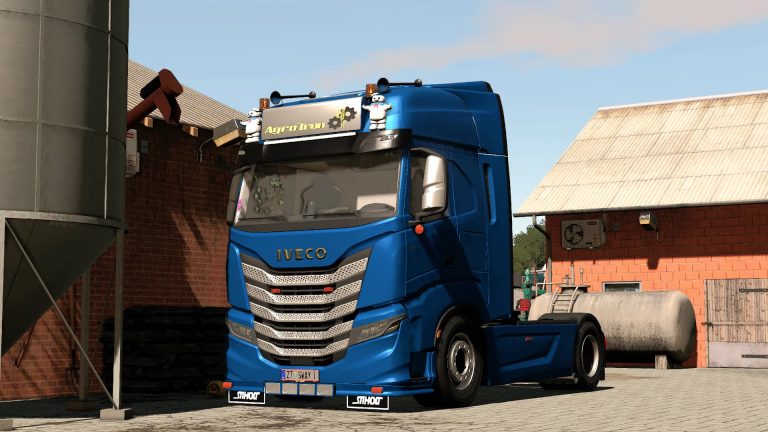 Iveco S-Way Holland Style v1.0 FS19 Mod - Farming Simulator 25