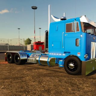 Peterbilt 352 Cabover v1.0 FS19 Mod - Farming Simulator 25