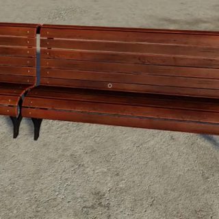 Decorative Bench v1.0 FS19 Mod - Farming Simulator 25