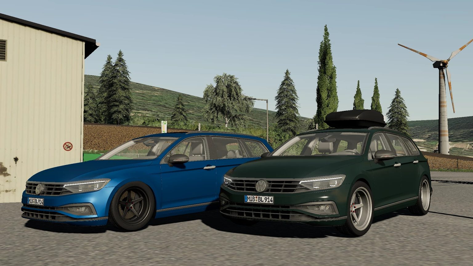 VW Passat B8 Edit v1.0 FS19 Mod - Farming Simulator 25