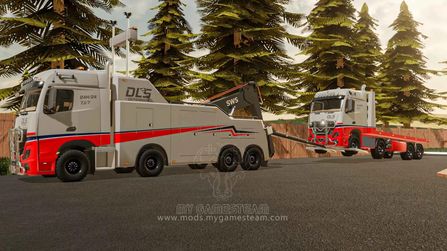 Mercedes Services Pack (Beta) v1.0 FS19 Mod - Farming Simulator 25