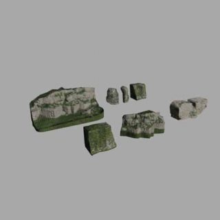 Rock pack (Prefab*) v1.0 FS19 Mod - Farming Simulator 25